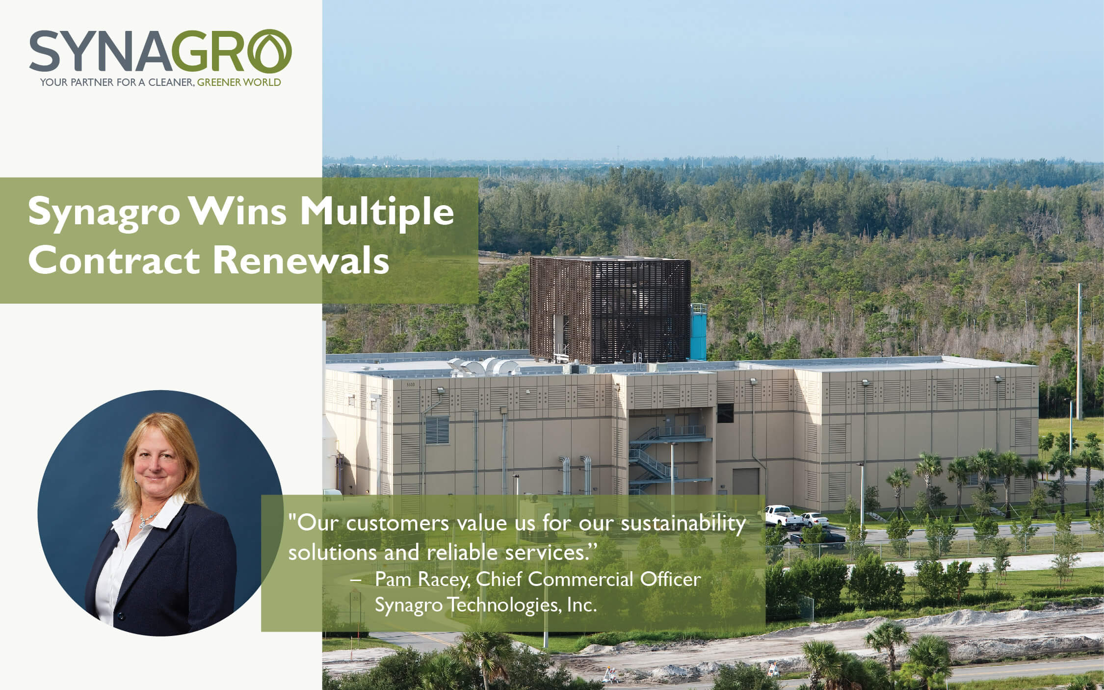 Waste Recycling, Biosolids Treatment & Renewable Energy - Synagro