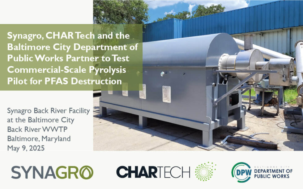 Synagro, CHAR Tech and the Baltimore City Department of Public Works ...